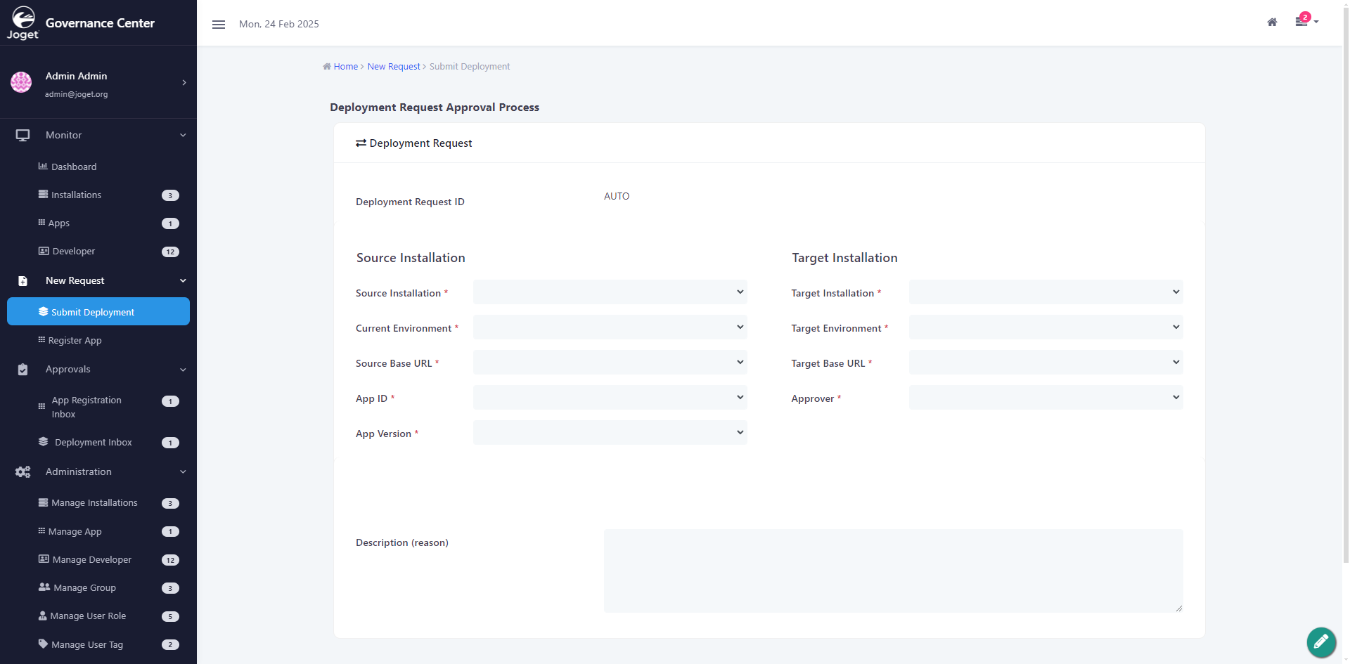Joget DX 9 - AI-Powered App Development for Enterprise